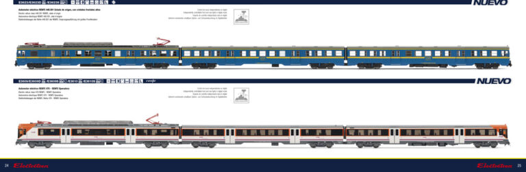 Electrotren 440, unidades eléctricas de Renfe en escala H0